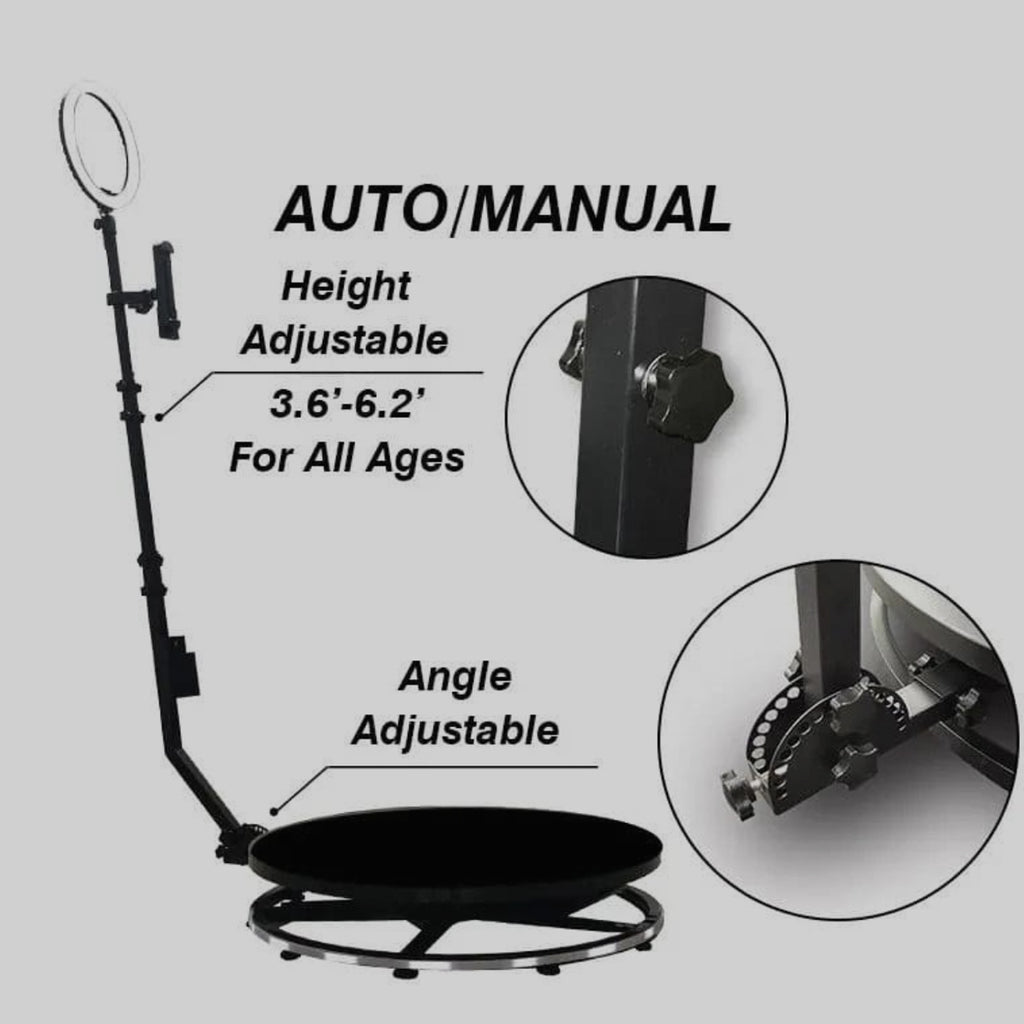 360 Photobooth | 27-32-39 inch Motorized - Photobooth City