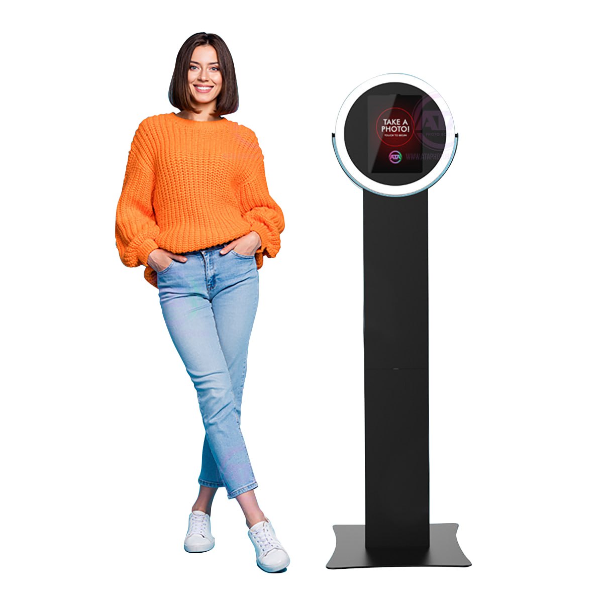 Helio V2 iPad Ringlight Photobooth - Photobooth City