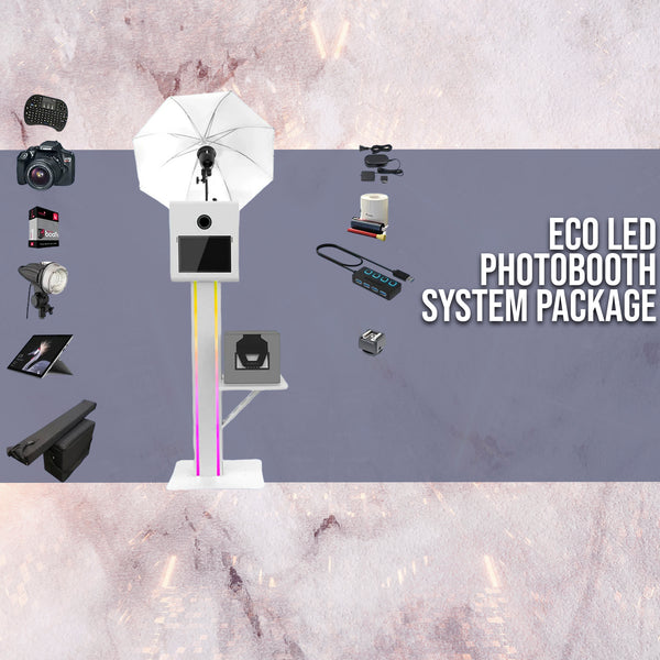 Eco LED Photobooth System Package - Photobooth City